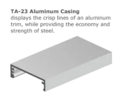 Casing Options :TA-23 Aluminum - Timely Frames