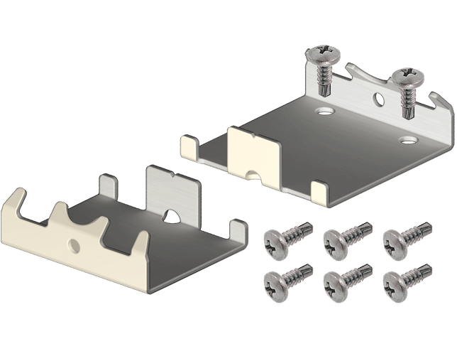 Brackets :TA-15N Mullion Bracket - Timely Frames